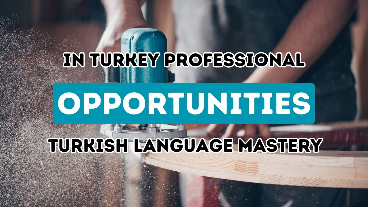 Mastering the Turkish Language: Gateway to Career Advancement in Turkey.